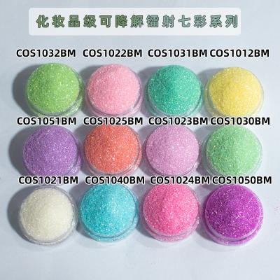 China High Flash Holographic Cosmetic Biodegradable Glitter Powder Bulk ODM for sale