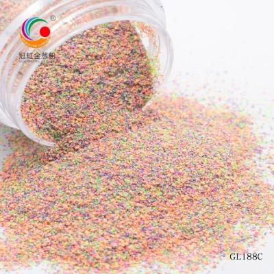 China Ultra Fine Polyester Hexagonal Multicolor Glitter Powder Mix Sugar Color Outdoor Christmas Decoration for sale