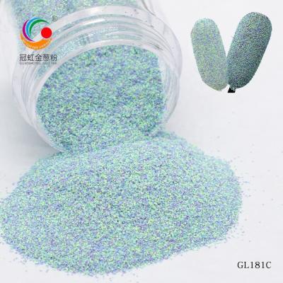 China Ultra Fine Polyester Hexagonal Multicolor Glitter Powder Mix Sugar Color Outdoor Christmas Decoration for sale