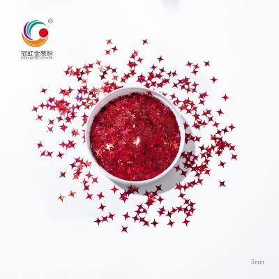 China Star Flash Series PET Loose Glitter Powder Dust Quicksand Butterfly for sale