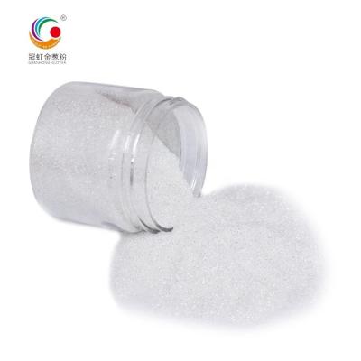 China 1/8"-1/128" Strip Bulk PET Glitter Powder for Craft/Decoration/Nail Art/Screen Printing Direct Mirror Silver for sale