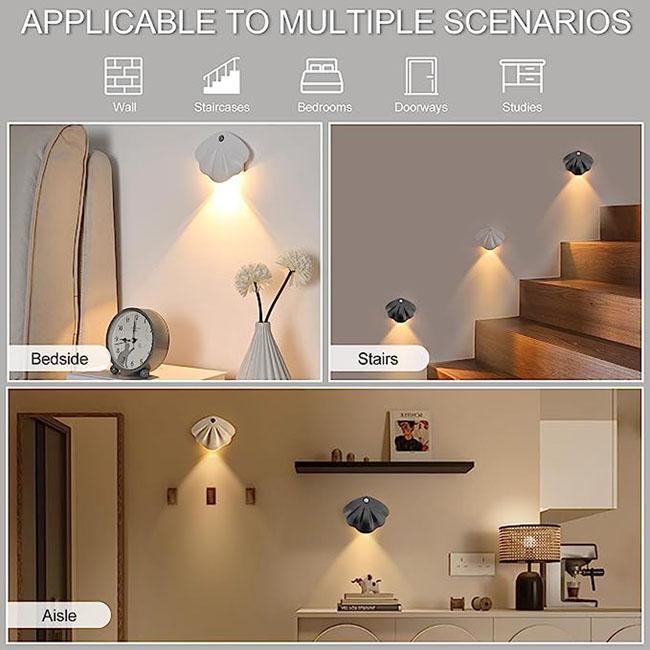 Motion sensor light in black color option