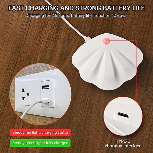 Motion sensor light in white color option