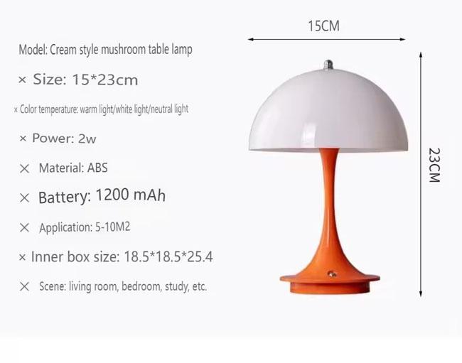 Multifunctional LED table lamp showing modern design and illumination