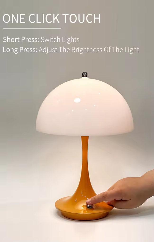 LED desk lamp in use on a workspace