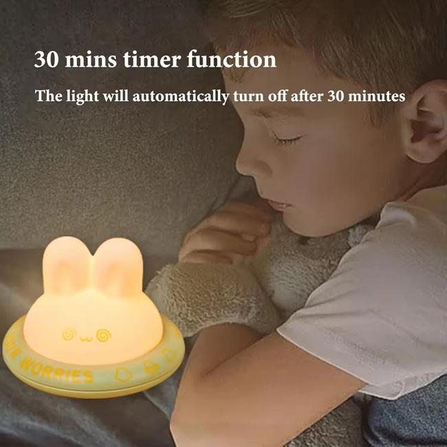 LED night light in yellow color option