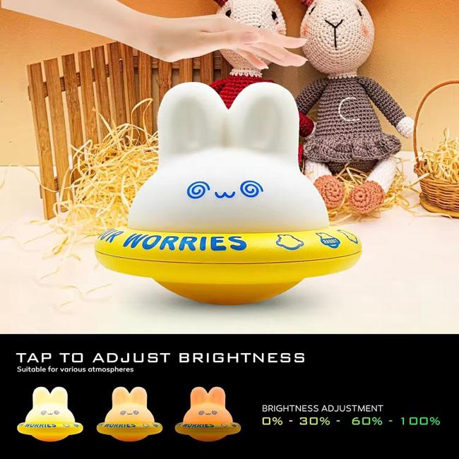 LED night light in green color option