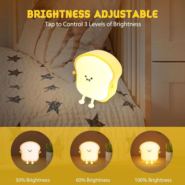 Multiple color options of LED night lights