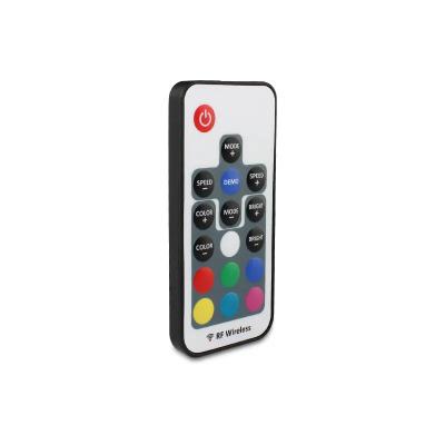 China DC 5-24V RGB WW CW Controller Mini Rf Wireless 17 Keys RGB LED Controller For RFB Strip Lights for sale