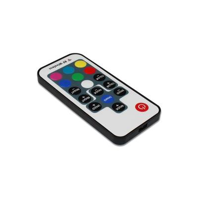 China DC 5-24V RGB WW CW Controller Mini Rf Wireless 17 Keys RGB LED Controller For RFB Strip Lights for sale