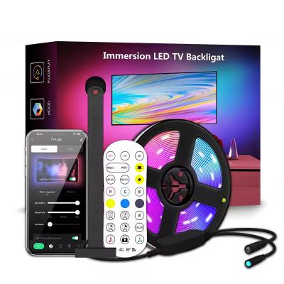 Cina Home Decoration 3.8M 5M USB IP20 TV LED Backlights With Music WIFI TUYA Smart Home APP Control in vendita