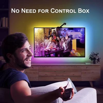 中国 3.8m 12.5ft ROLL Alexa Google Home Ambient 55-65inches Assistant Sync Smart Wifi Immersion TV LED Backlights With Camera 販売のため