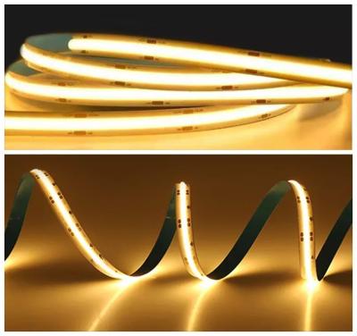 China Innen/buiten decoratie waterdicht profiel licht COB LED strip met sensorbesturing Te koop