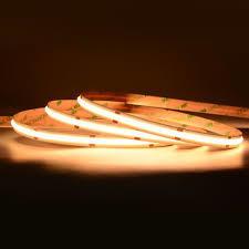 Cina COB LED 10W 12W 110LM 320d/m Doppio PCB DC 12V 24V 220V CRI 90Ra 10 metri Strip di personalizzazione gratuita in vendita