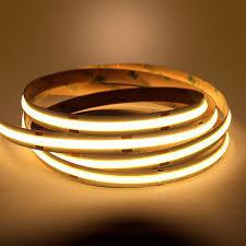 Cina COB LED 10W 12W 110LM 320d/m Doppio PCB DC 12V 24V 220V CRI 90Ra 10 metri Strip di personalizzazione gratuita in vendita