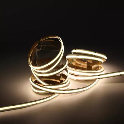 Cina 320Leds Flessibile LED Strip Bianco/Bianco Caldo DC24V 8mm Larghezza COB integrata luce a LED in vendita