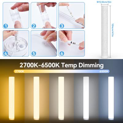 Cina 2 Ambient Floor Light con DC5V 68PCS Chip Digital IP20 Lunghezza 1,5m Controller IR PP Covering in vendita