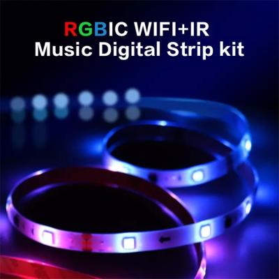 Cina Hongtop 5m/roll 3- SK6812 RGB RGBW RGBWW RGBNW RGBCW LED Strip Light per mobili in vendita