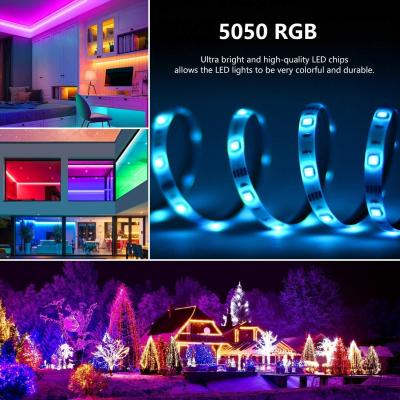 Cina Smart LED Strip per la decorazione 12V 5V Controllo USB Sincronizzazione musicale e temperatura del colore RGB in vendita