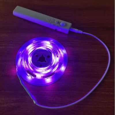 Cina SMD2835 LED Strip Light con sensore di movimento 1m Lunghezza USB ricaricabile in modalità giorno e notte in vendita