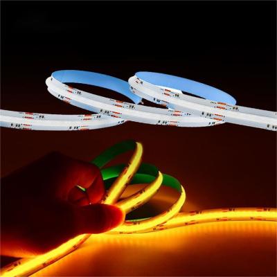 Cina Nastro a LED 5m/lot Smd 320 384 840leds/m Acqueproof Flexible Cob Led Strip Dc 24v Ra90 RGBCCT 3000k 4000k 6000k in vendita