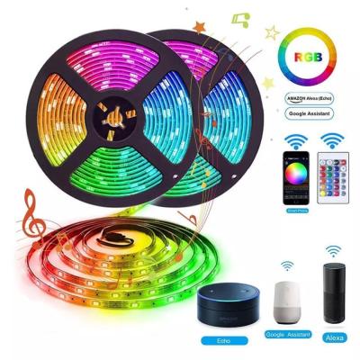 Cina Illuminazione duratura impermeabile IP65 30d/m 5050 RGB LED Light Strips con telecomando in vendita