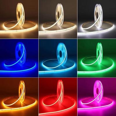 Cina Striscia LED Cob 2700K 110lm 2023 HT 5m 10m 12v 24v 220v Rgbw Cob Light Strip in vendita