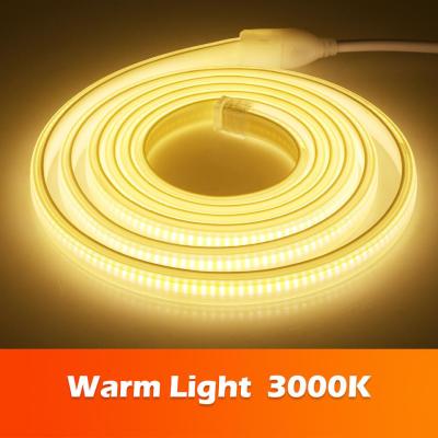 Cina 220v 280LED/m Bianco/Bianco Caldo/Bianco Neutro COB LED Strip CE RoHS 100m 50m Alta tensione in vendita