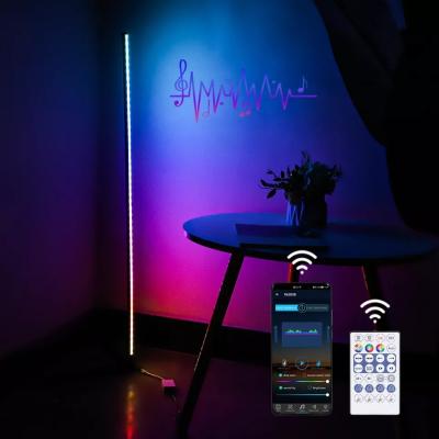 Cina Controllo remoto Lampada ambientale tramonto Soggiorno intelligente Decorazione a cambiamento di colore RGB Luci notturne in vendita