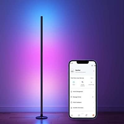 China Slaapkamer RGB IC Gaming Lights Woonkamer Ambient Mood Licht Staande LED Hoek vloerlamp Te koop