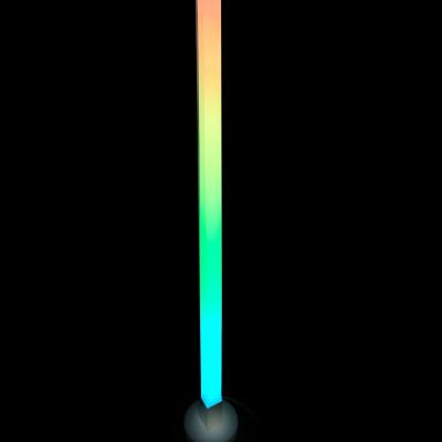 China 1.5M RGB kleurrijke afstandsbediening LED vloerlamp voor slaapkamer decoratief omgevingslicht Te koop
