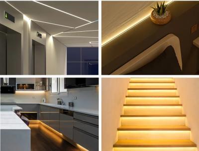 Cina 880lm Ra90 Flessibile COB LED Strip Light per alta densità 5V 300 LED/m Backlight cucina in vendita