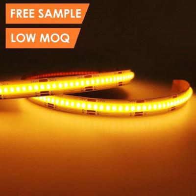 Cina Cob Led Strip Cob Light Strip 5V 12V 24V Personalizzato 50000 ore Durata di vita 0.15kg in vendita