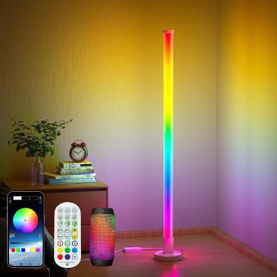 China Modern Design Custom Atmosphere Smart Home Light Rgb Led Floor Lamp voor hotel slaapkamer Te koop