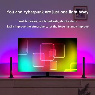 Cina DIY HONGTOP APP Control RGBIC Lampada da terra colorata per camera da letto Decorativa 25cm 30cm 5V in vendita