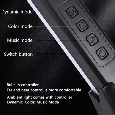 Cina DIY HONGTOP APP Control RGBIC Lampada da terra colorata per camera da letto Decorativa 25cm 30cm 5V in vendita