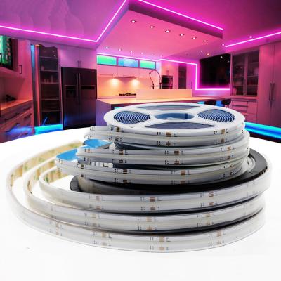 Cina 90 Ra CRI COB RGB LED Strip Light Non impermeabile 12V 24V per servizi di illuminazione in vendita
