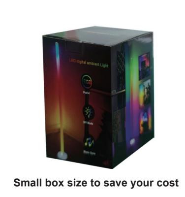 Cina 1800lm LED Cambiamento di colore Ambient Corner Light RGB Colorato Lampada da terra a controllo remoto in vendita