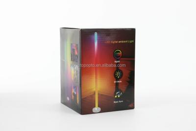 中国 18 PCS/CTN RGB 床ランプ 色 気分 変化 照明 音楽 シンクロ LEDバーコーナーライト 販売のため
