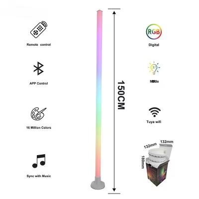 Китай DIY Atmosphere Smart Home Light Rgb Led Floor Corner Lamp с инфракрасным дистанционным управлением продается