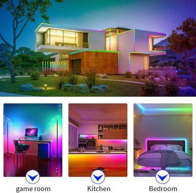 Cina COB LED Lineare Strip Light 21W/M 840leds/M DC24V Buono RGBWW RGBW RGBCCT 3000K 6000K in vendita