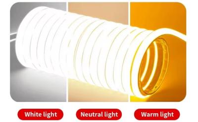 Cina Luce a striscia ad alta tensione a LED con connettore e CRI Ra 80 70-80 lm/W Lampada Efficienza luminosa in vendita