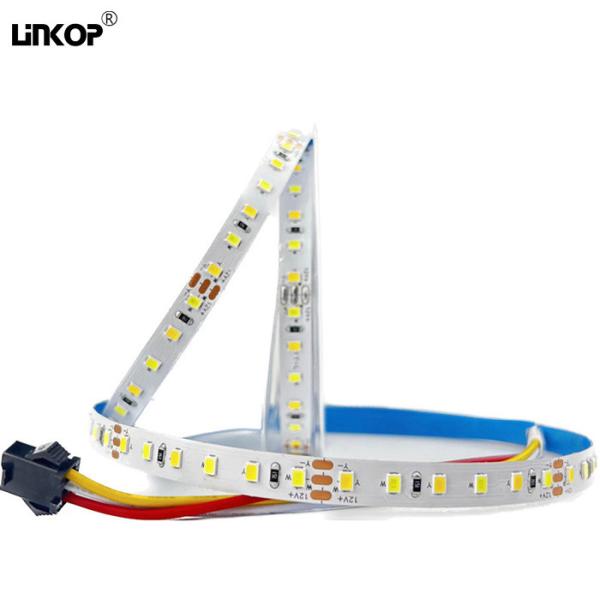 Quality 12V Flex LED Strip Light SMD 2835 Dual Color Temperature LED Strip for sale