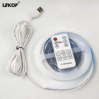 Quality 5V 2835 Single Colour Self Adhesive LED Light Strip With Wireless Controller for sale