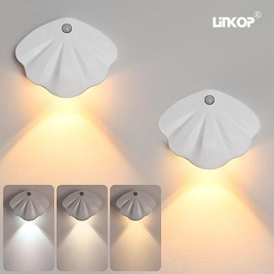 China 3000K-6000K Motion Sensor LED Light / ABS Adjustable Brightness Night Light for sale