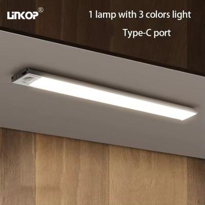 China 10cm-80cm LED Magnetic Motion Sensor Light Rechargeable With 120° Sensor Angle for sale