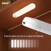Quality ABS Rechargeable Motion Sensor Light Indoor PIR Motion Sensor Light 2700K -7000K for sale