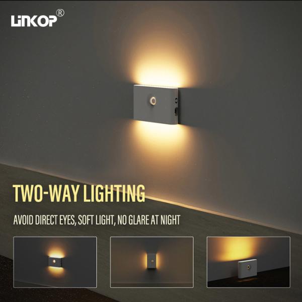 Quality Pir Motion Sensor Night Light Indoor LED Tri Color Dimming Motion Sensor Cabinet for sale