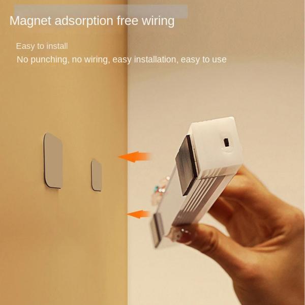 Quality Lithium Ion Battery Motion Sensor Night Light PIR Dimmable Cabinet Light 3000K for sale