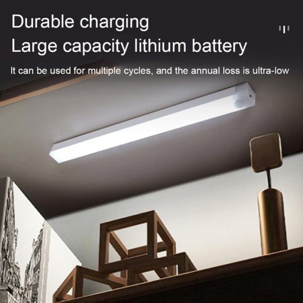Quality Lithium Ion Battery Motion Sensor Night Light PIR Dimmable Cabinet Light 3000K for sale